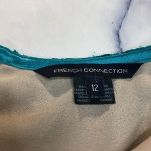 French Connection | Dresses | French Connection Teal Green Anna Lace ...